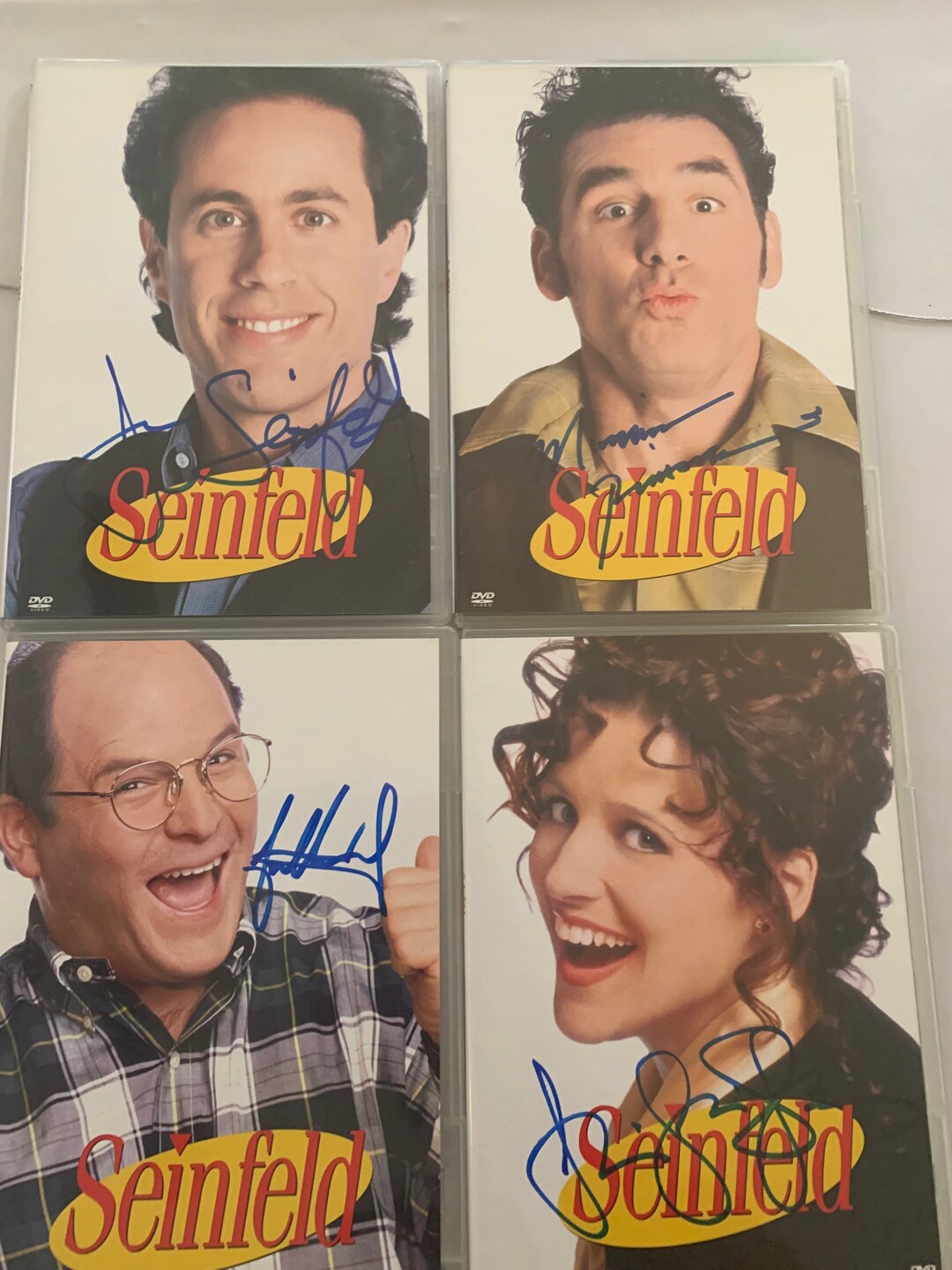 Seinfeld Cast Signed Autographed Season 5 DVD Inserts by Each Person ...