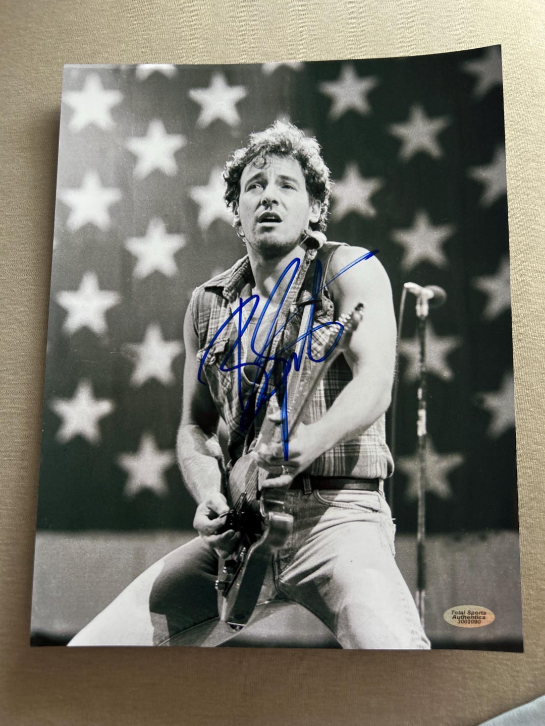 Bruce Springsteen “the Boss” Hand Signed Autographed 8x10 Photo COA - Etsy