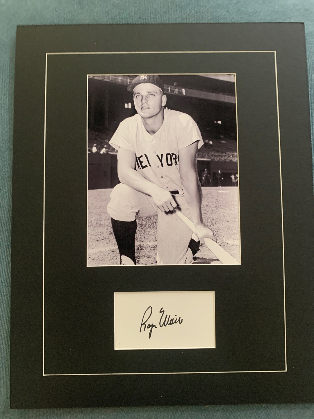 Roger Maris Hand Signed Autographed 14x18 New York Yankees Photo ...