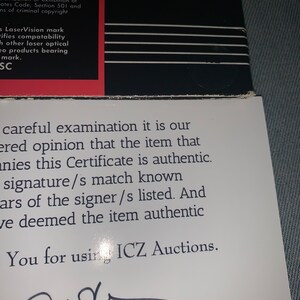 Michael Jackson Signed Autographed Moonwalker Record Album Vinyl W/COA ...