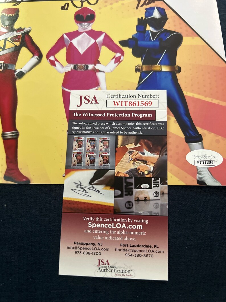 Original Power Rangers Cast Signed Autographed 11x14 Photo JSA COA - Etsy