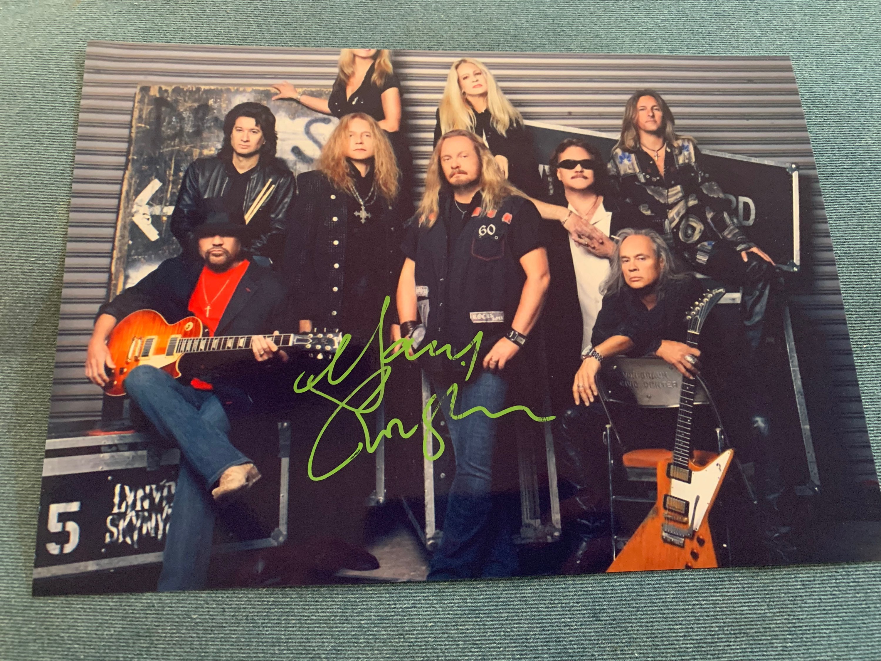 Johnny Van Zant Lynyrd Skynyrd Signed Autographed 8x10 Photo W/ RA COA ...