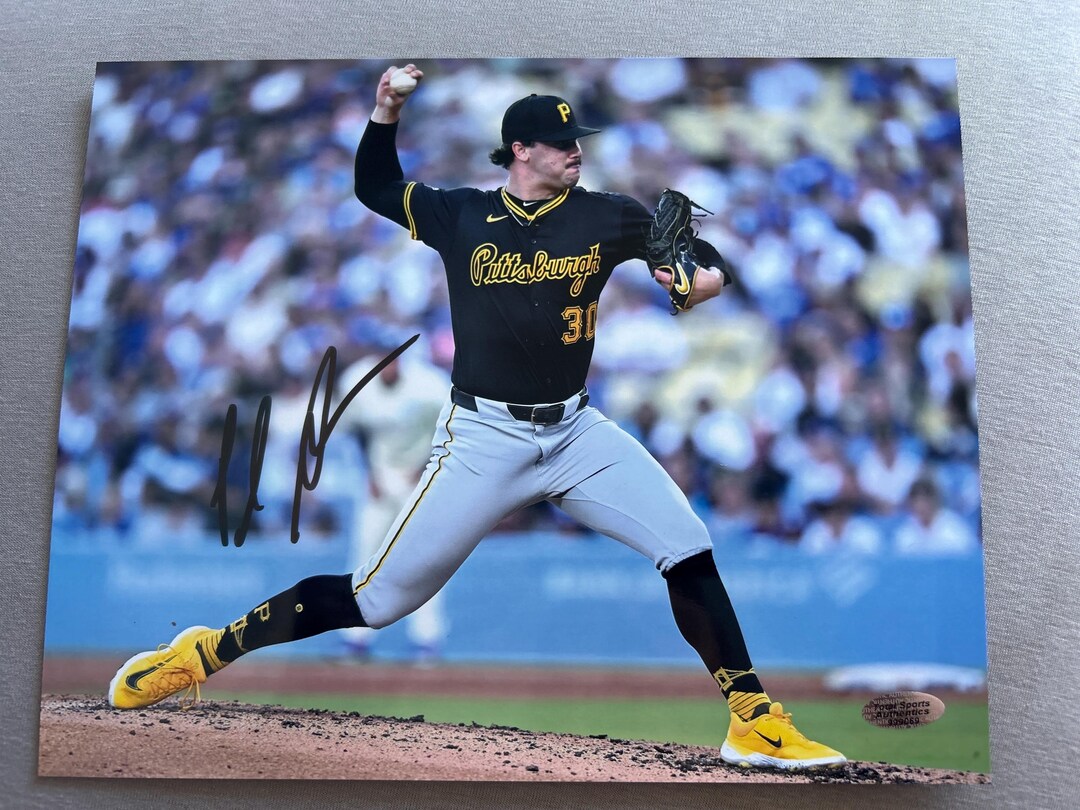 Paul Skenes Pittsburgh Pirates Signed Autographed 8x10 Baseball Photo W ...