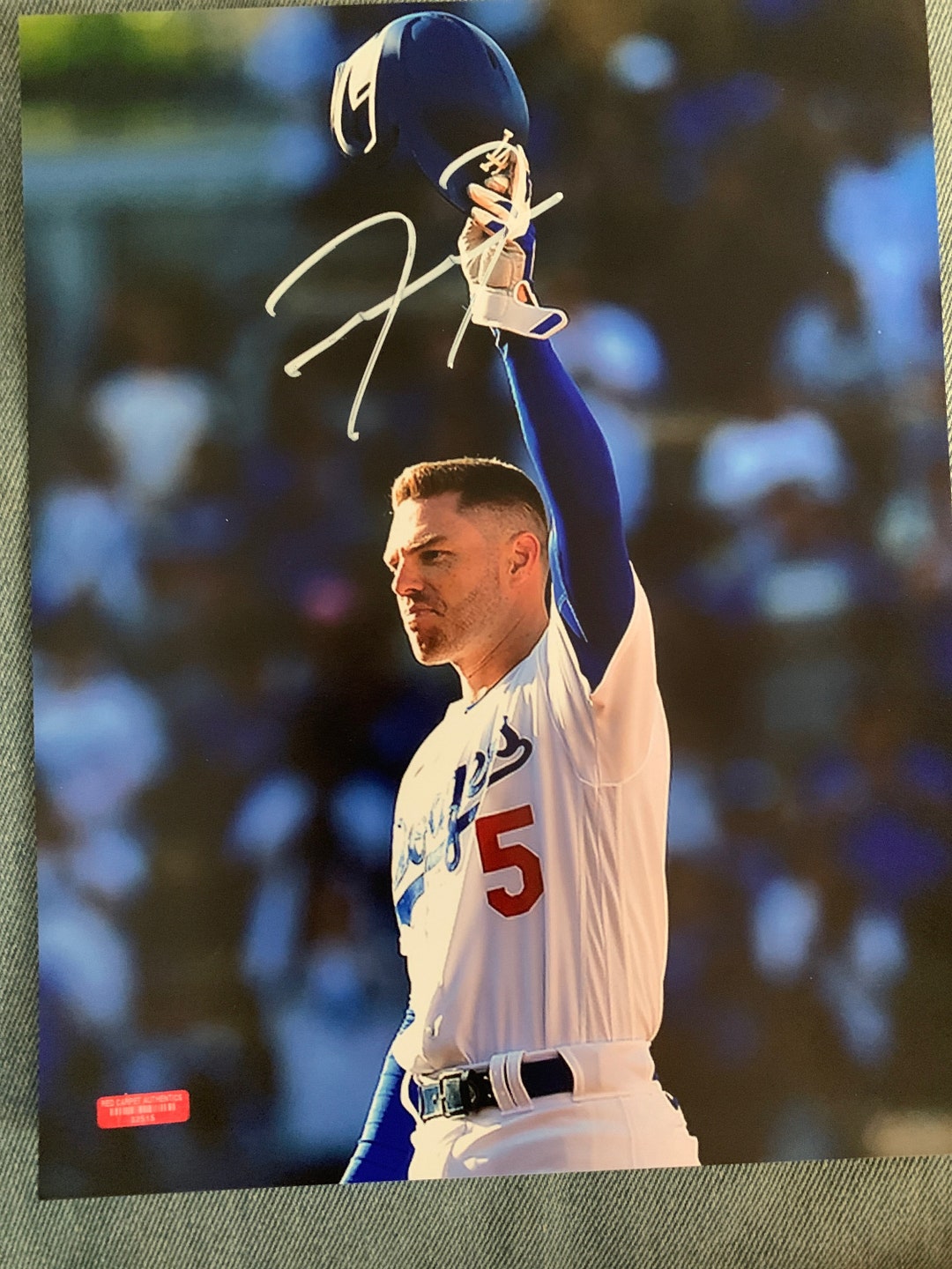 Freddie Freeman Los Angeles Dodgers Hand Signed Autograph 8x10 - Etsy