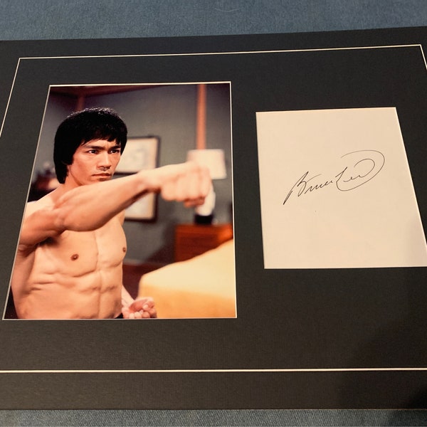 Bruce Lee Autograph - Etsy