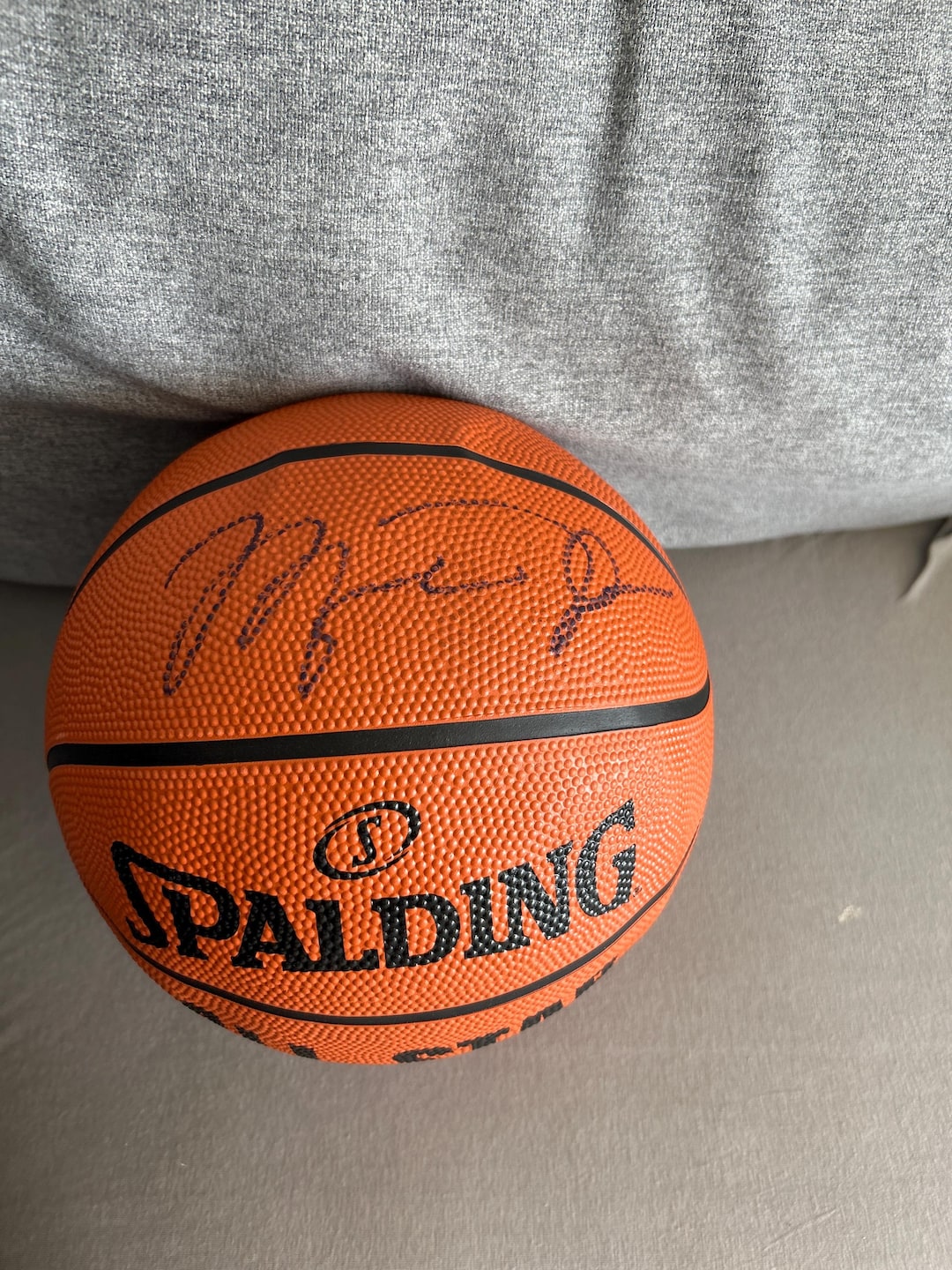 Michael Jordan Signed Autographed Spalding Basketball W/coa Chicago ...
