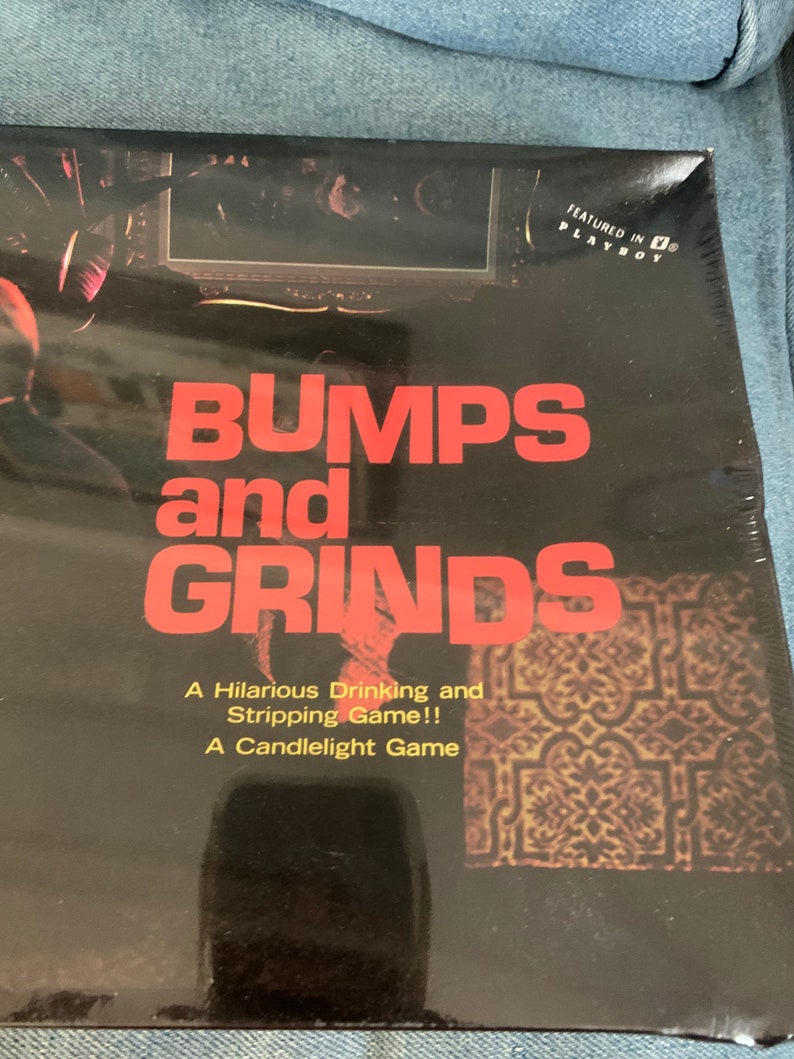 Vintage Adult Board Game bumps and Grinds Featured in - Etsy