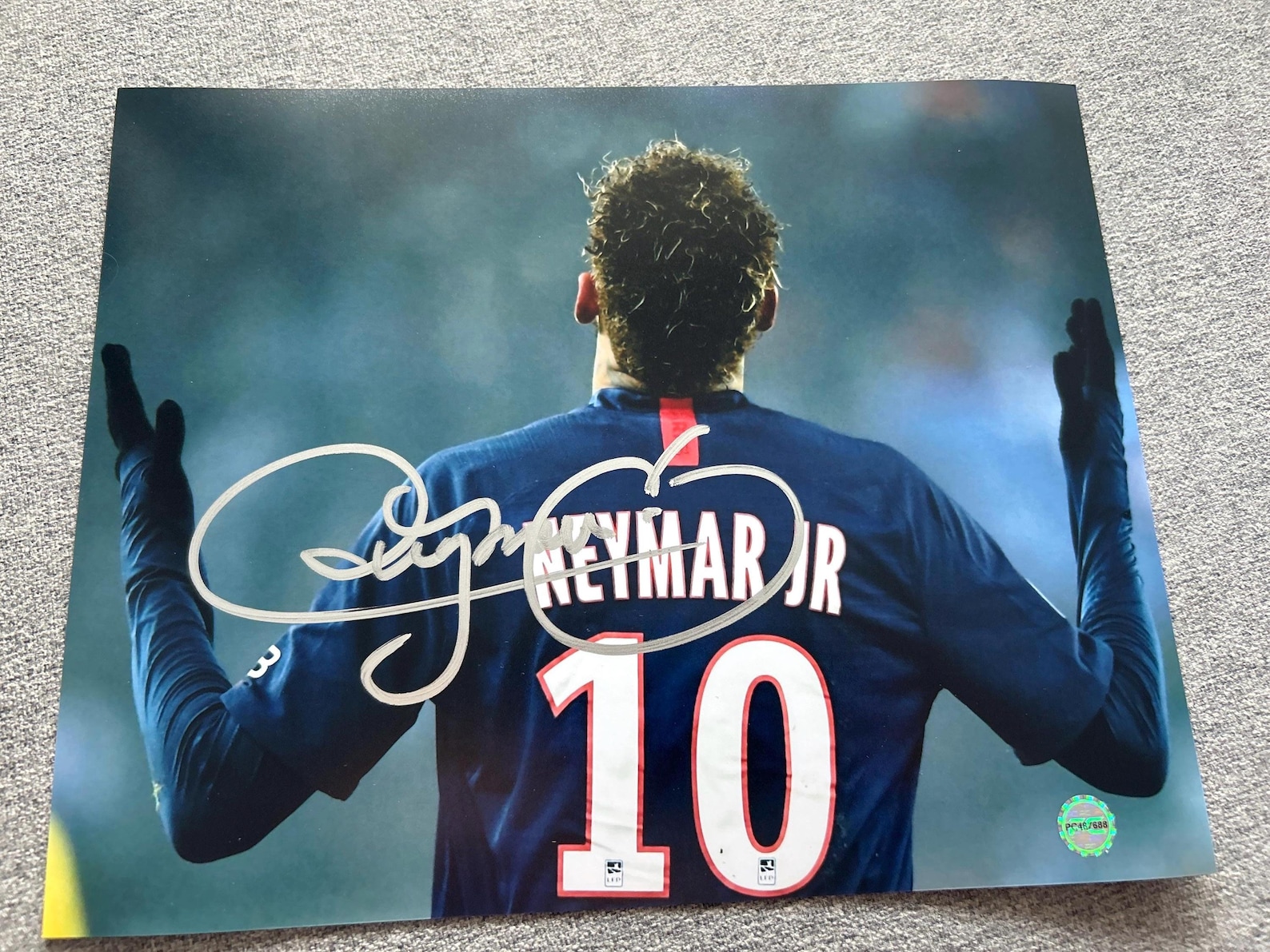 Neymar Jr of Paris Saint Germain Signed Autographed 8x10 Photo COA - Etsy