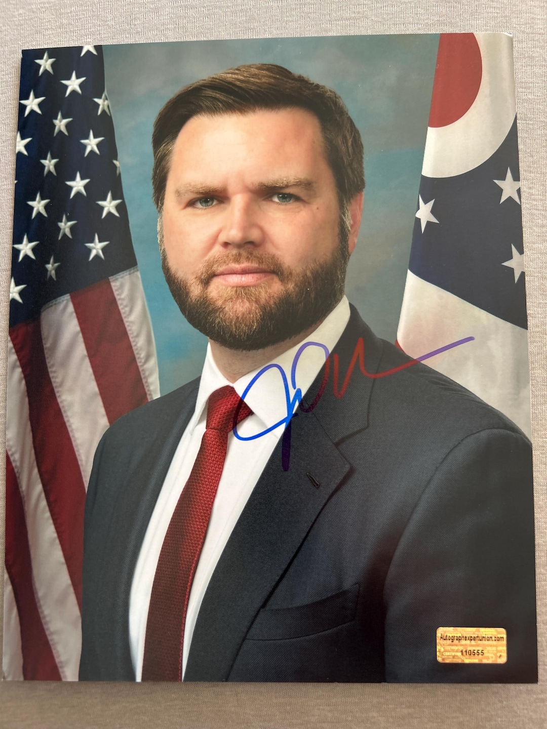 Vice President JD Vance Signed Autograph 8x10 Photo COA - Etsy