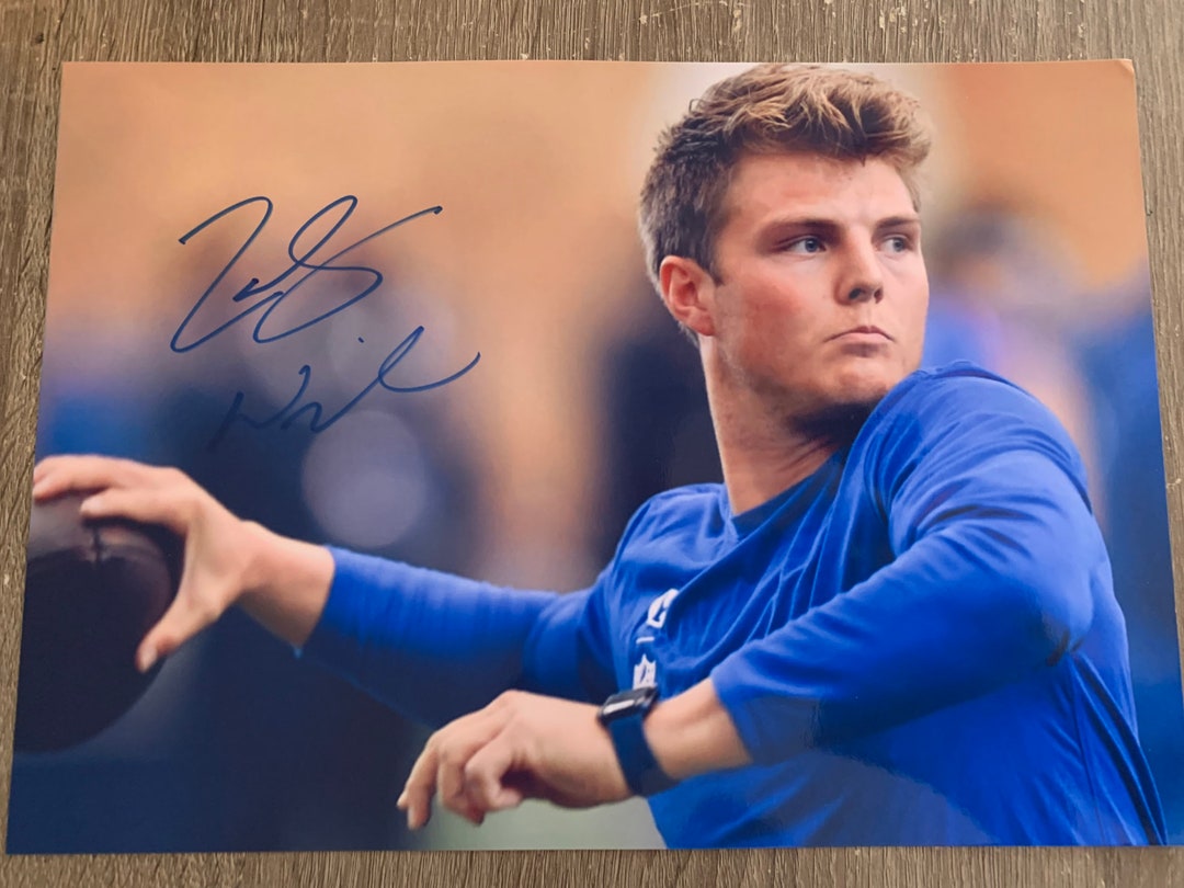 Zach Wilson Signed Autographed Jets 8x10 COA - Etsy