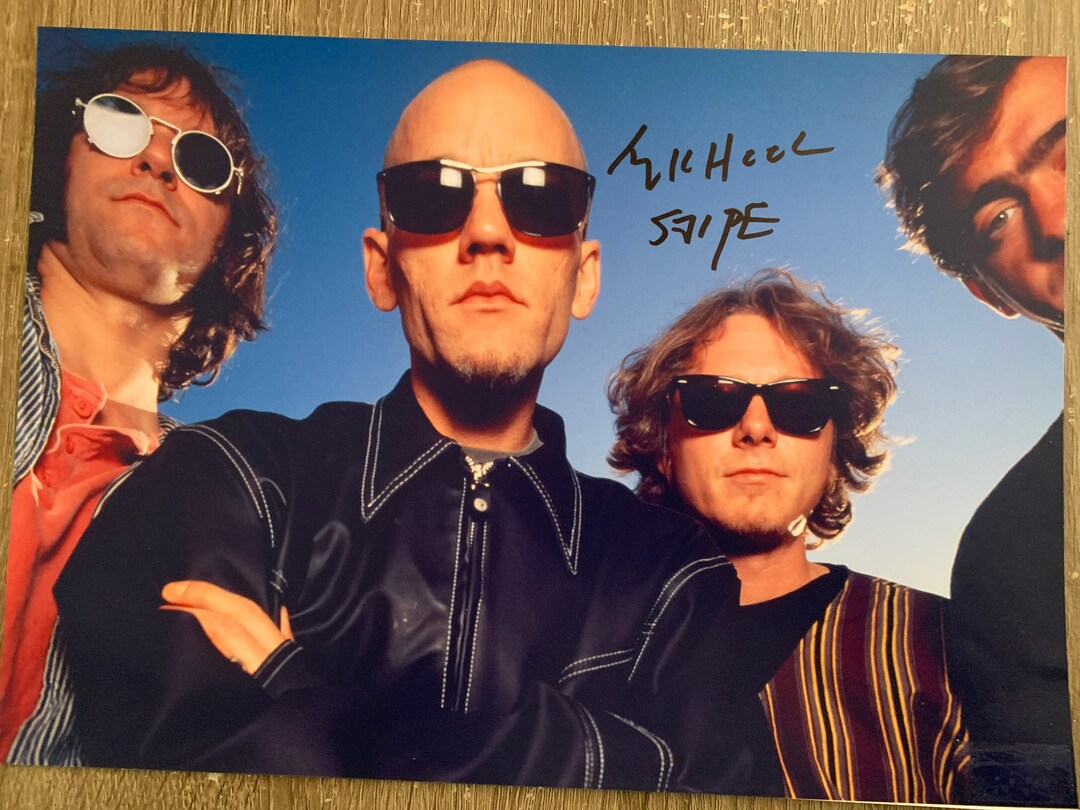 Michael Stipe Signed Autographed REM 8x10 Photo RA COA - Etsy