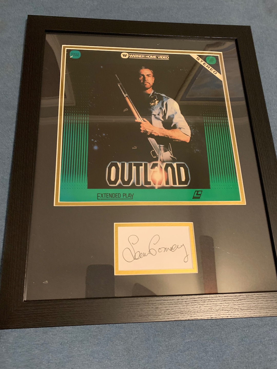 Sean Connery Signed Autographed Framed 16x20 Outland Movie Photo ...