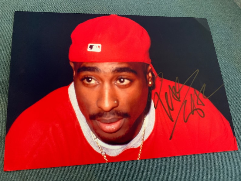 Tupac Signed Autographed Photo 8x10 RA COA Rare Piece in Great ...