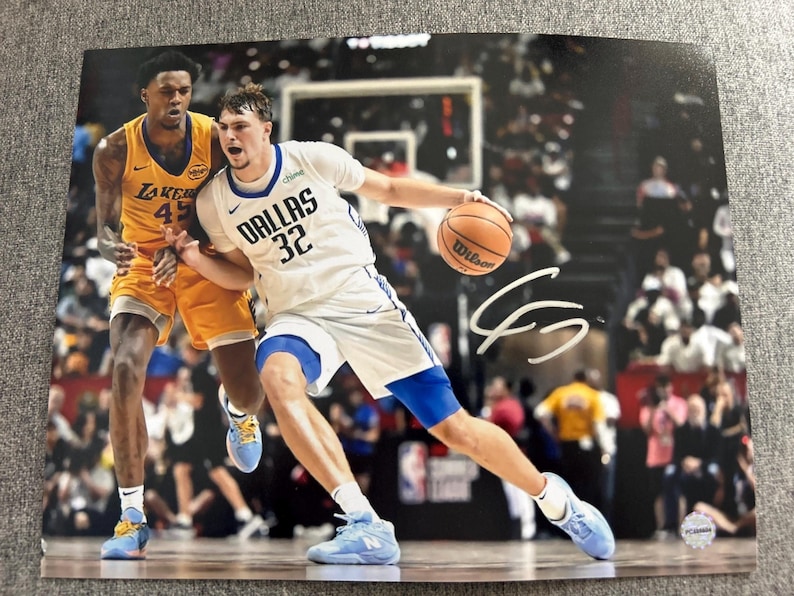 Cooper Flagg Signed Autographed 8x10 Dallas Mavericks Photo COA - Etsy