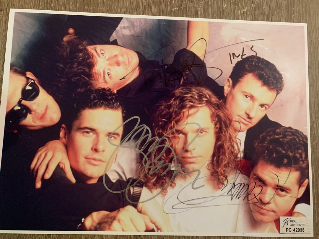 INXS Band Signed Autographed 8x10 Photo Picture RA COA Michael ...