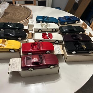 AMT Ertl (12) Chevrolet Corvettes 1/25 Dealer Promos 1989-1994 Sll ...