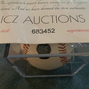 Michael Jackson Singer Music Autographed Single Signed Baseball W/love ...