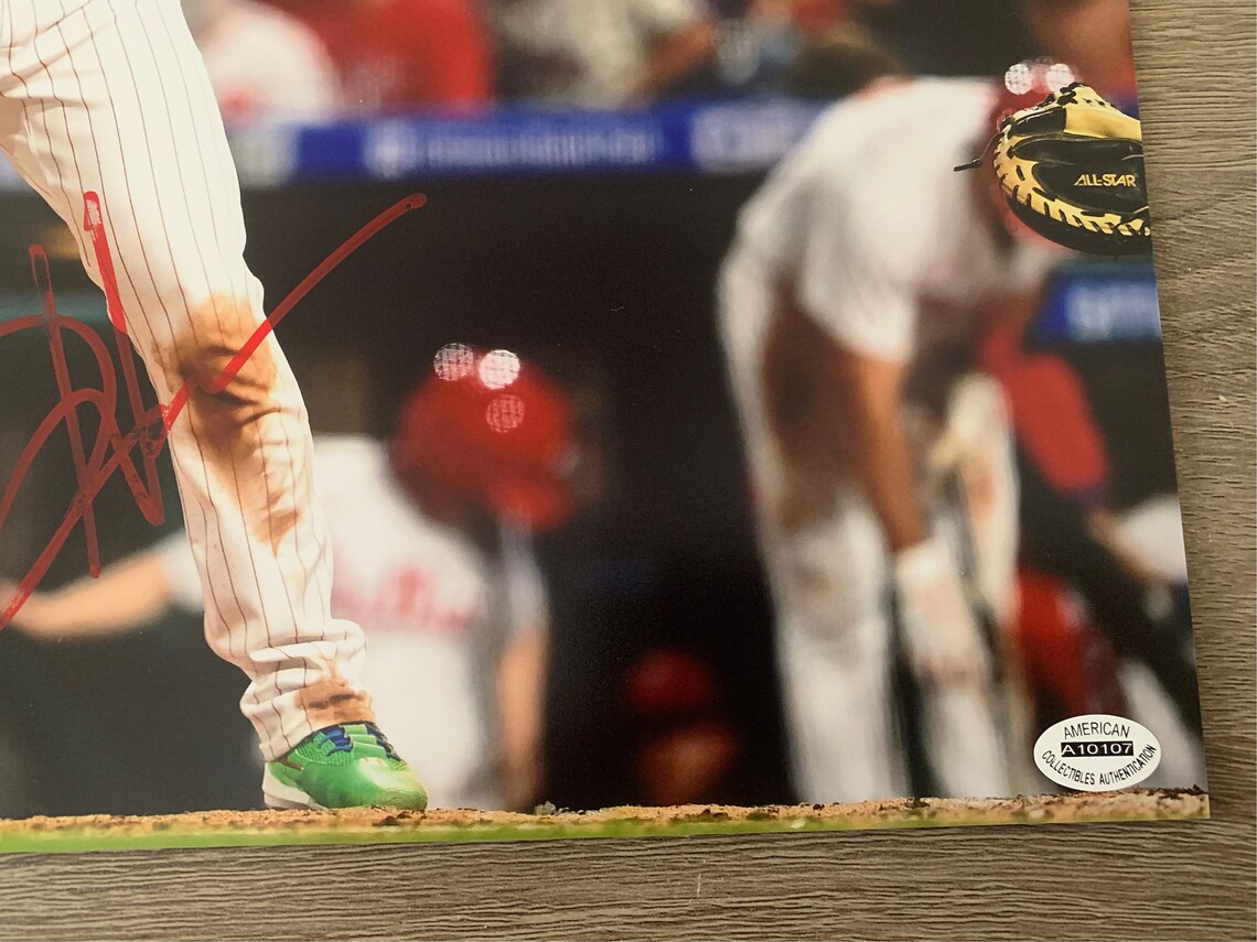 Bryce Harper Signed Autographed 11x14 Philadelphia Phillies Photo W/coa ...