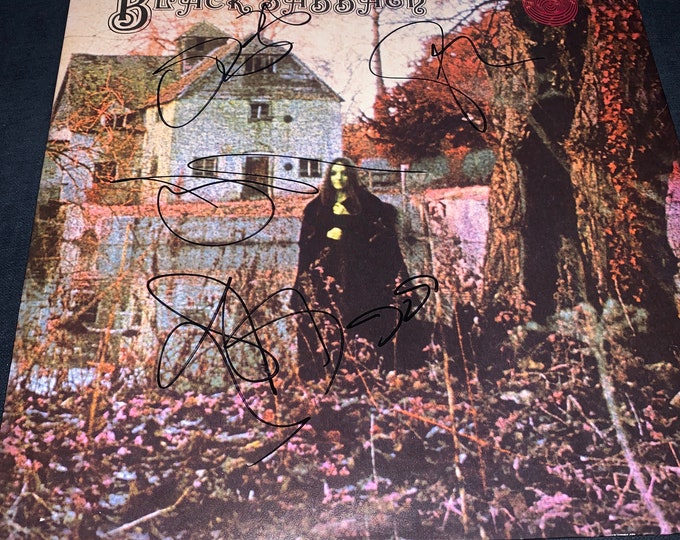 Black Sabbath Ozzy Osbourne, Geezer Butler, Tony Iommi & Bill Ward ...