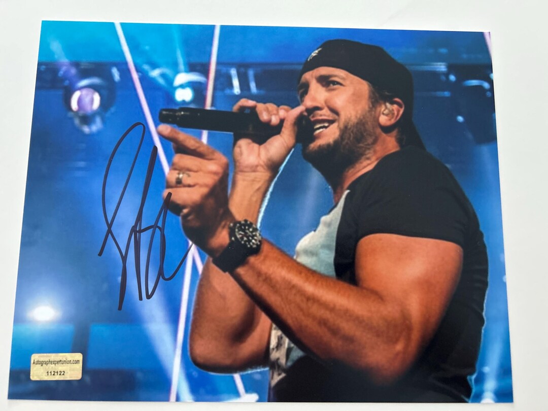 Luke Bryan Signed Autographed 8x10 Photo COA - Etsy