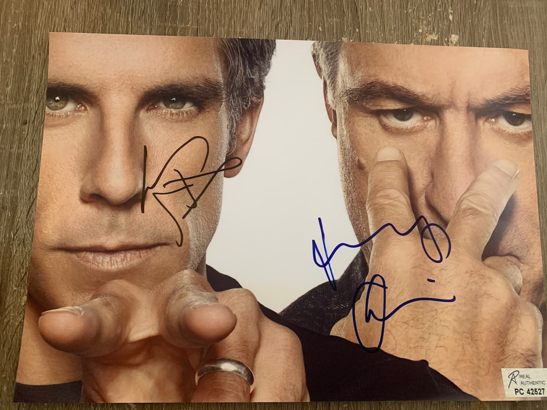 Ben Stiller & Robert Deniro 8x10 Signed Autographed Photo Picture COA ...