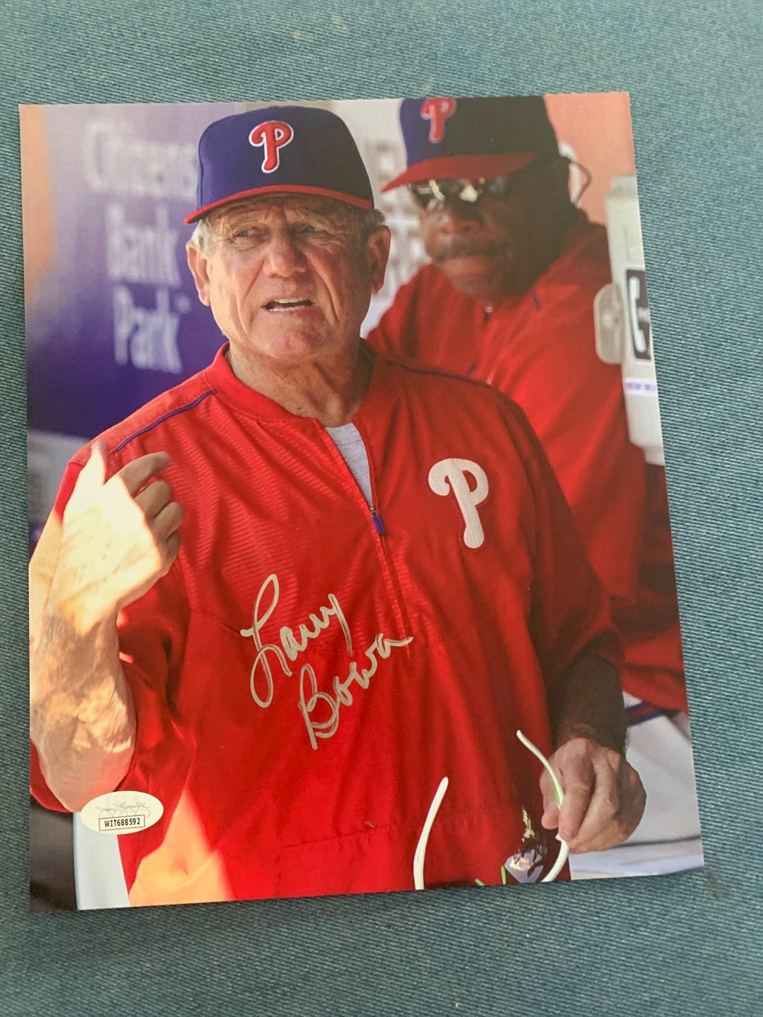 Larry Bowa Signed Autographed 8x 10 Baseball Philadelphia Phillies ...