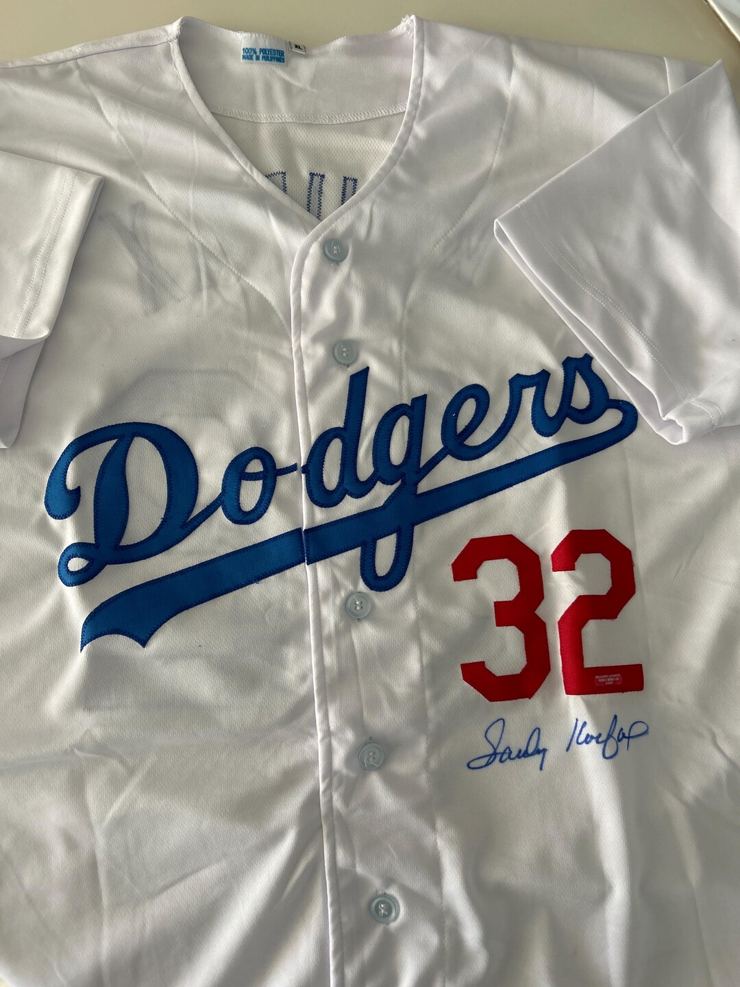Sandy Koufax Signed Autographed Los Angeles Dodgers XL Jersey COA - Etsy