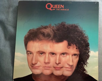 Queen Signed Autographed Freddie Mercury, Brian May, Roger Taylor ...