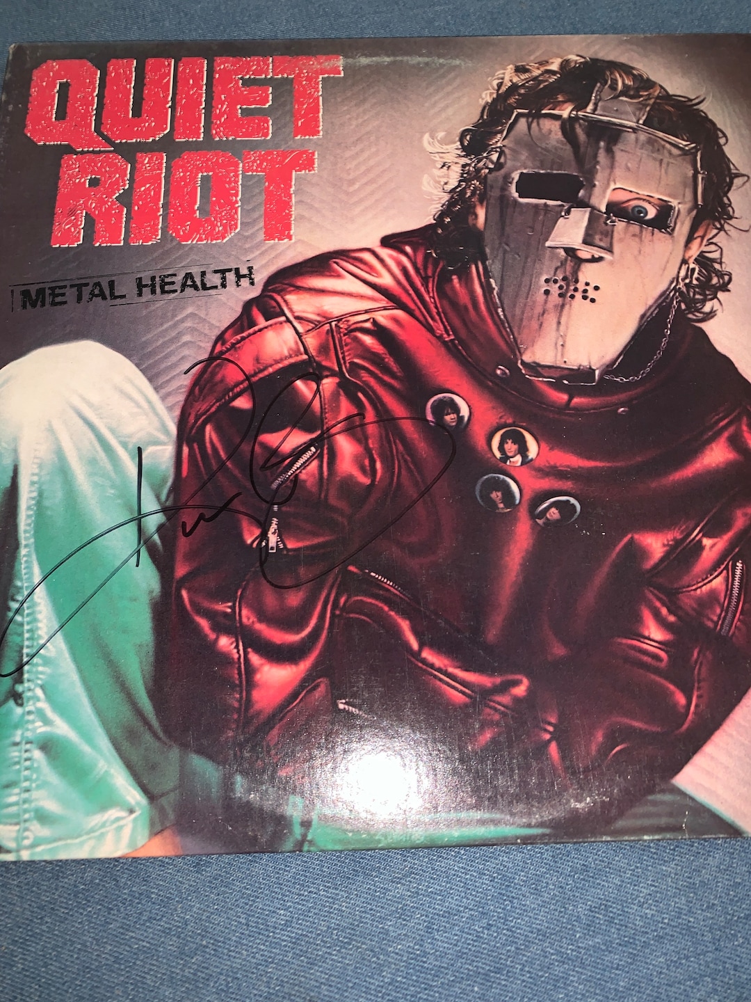 Quiet Riot Kevin Dubrow Signed Autograph Metal Health Record Album ...