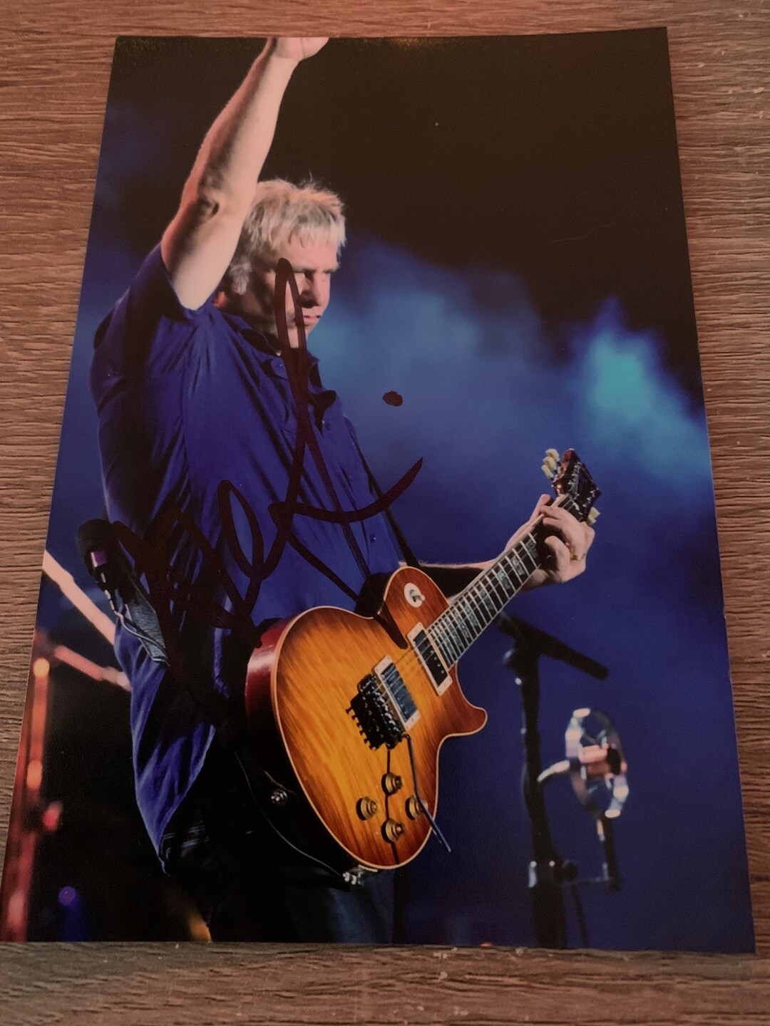 Rush's Alex Lifeson Signed Autographed 4x6 Photo COA - Etsy