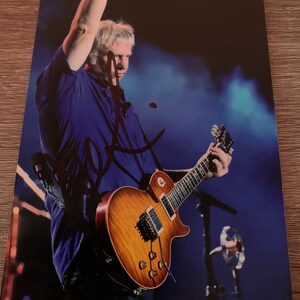 Rush's Alex Lifeson Signed Autographed 4x6 Photo COA - Etsy
