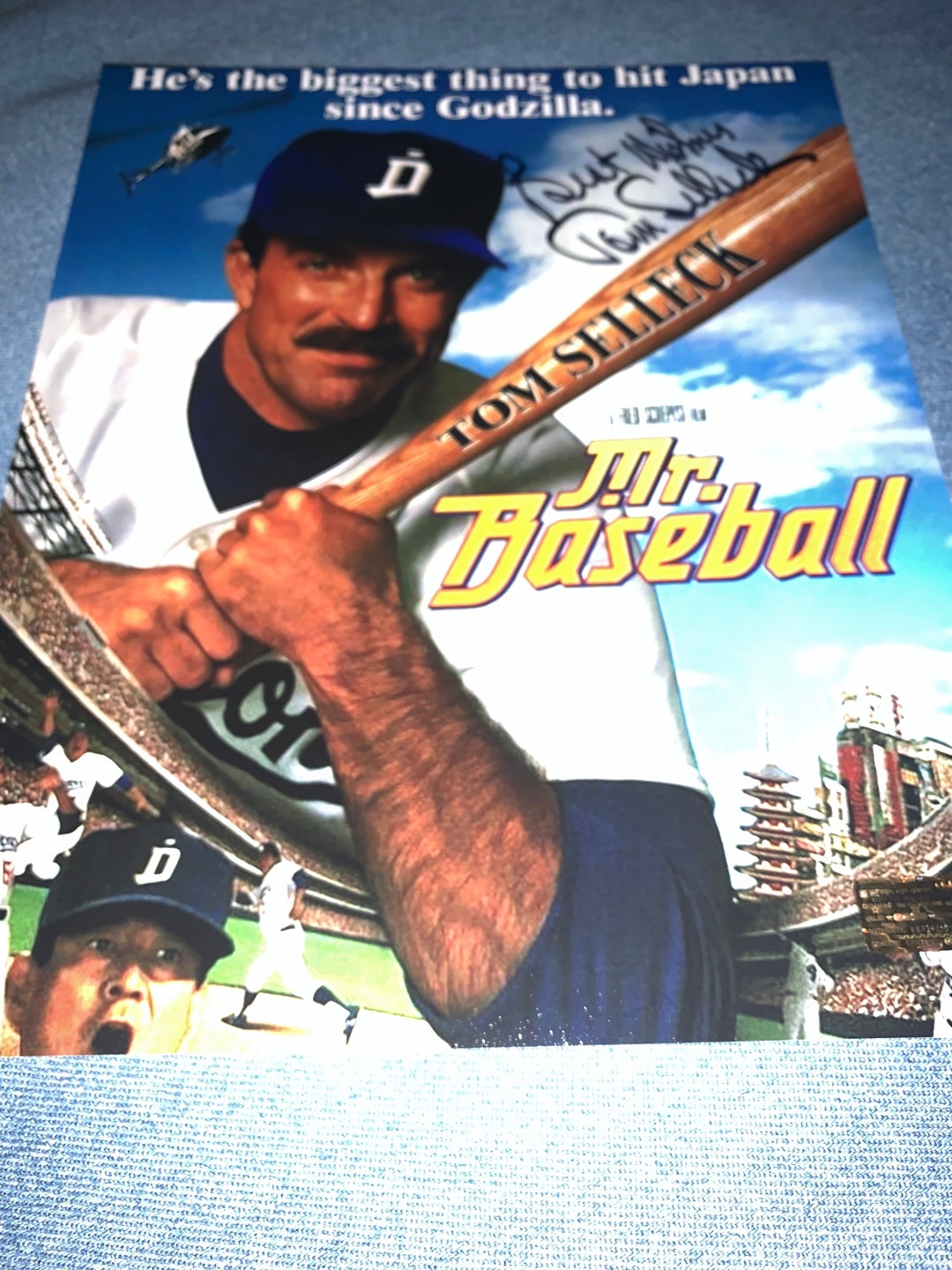Tom Selleck Hand Signed Autographed Mr Baseball 8x10 Photo. COA - Etsy