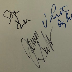 Sopranos Cast Signed Autographed 8x10 James Gandolfin, Steven Van Zant ...