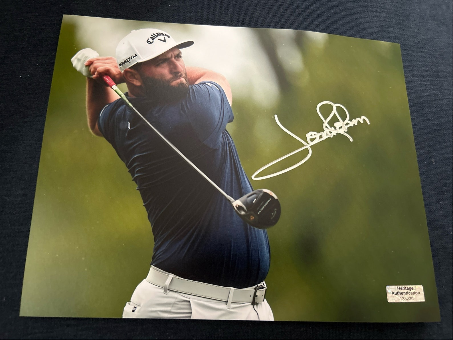 Jon Rahm LIV PGA Golf Star Masters Winner Signed Autographed 8x10 Photo ...