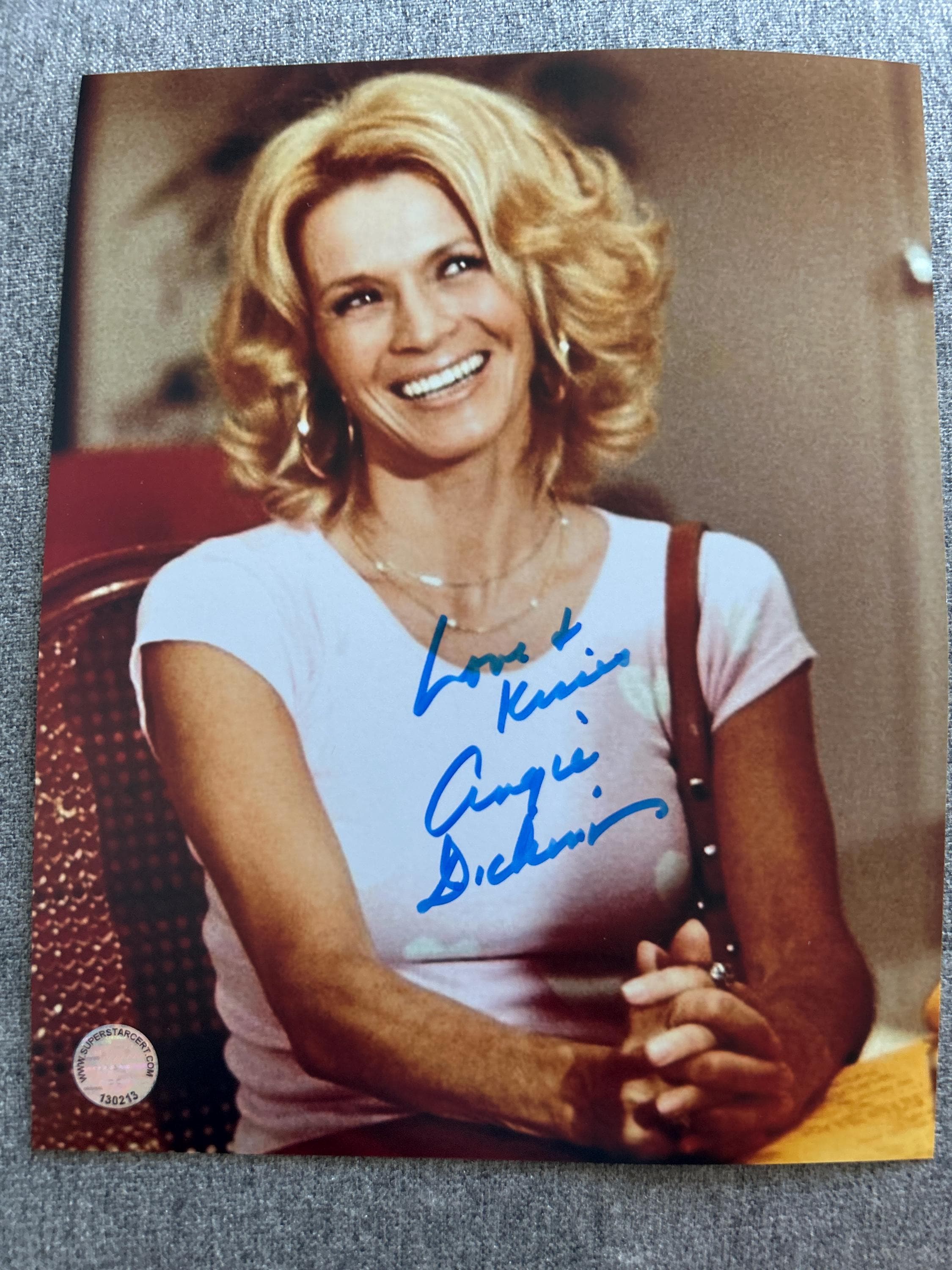 Angie Dickinson Signed Autographed 8x10 Photo With Inscription & COA - Etsy