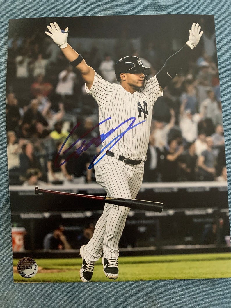 Gleybor Torres NY Yankees Signed Autographed 8x10 Photo COA - Etsy