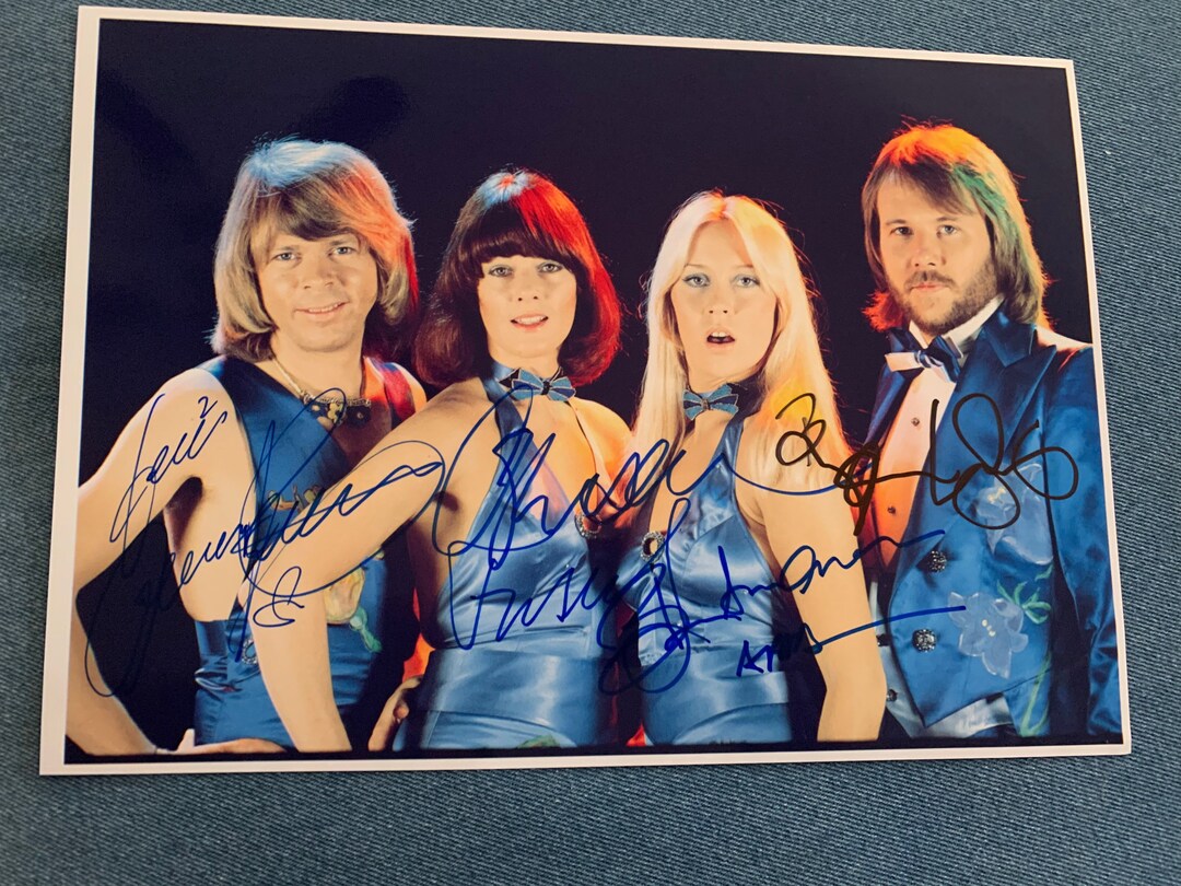 Bjorn Ulvaeus, Agnetha Faltskog, Anni-frid Lyngstad & Benny Andersson ...