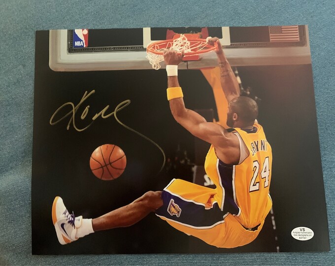 Kobe Bryant Los Angeles Lakers Hand Signed Autographed 8x10 NBA COA - Etsy