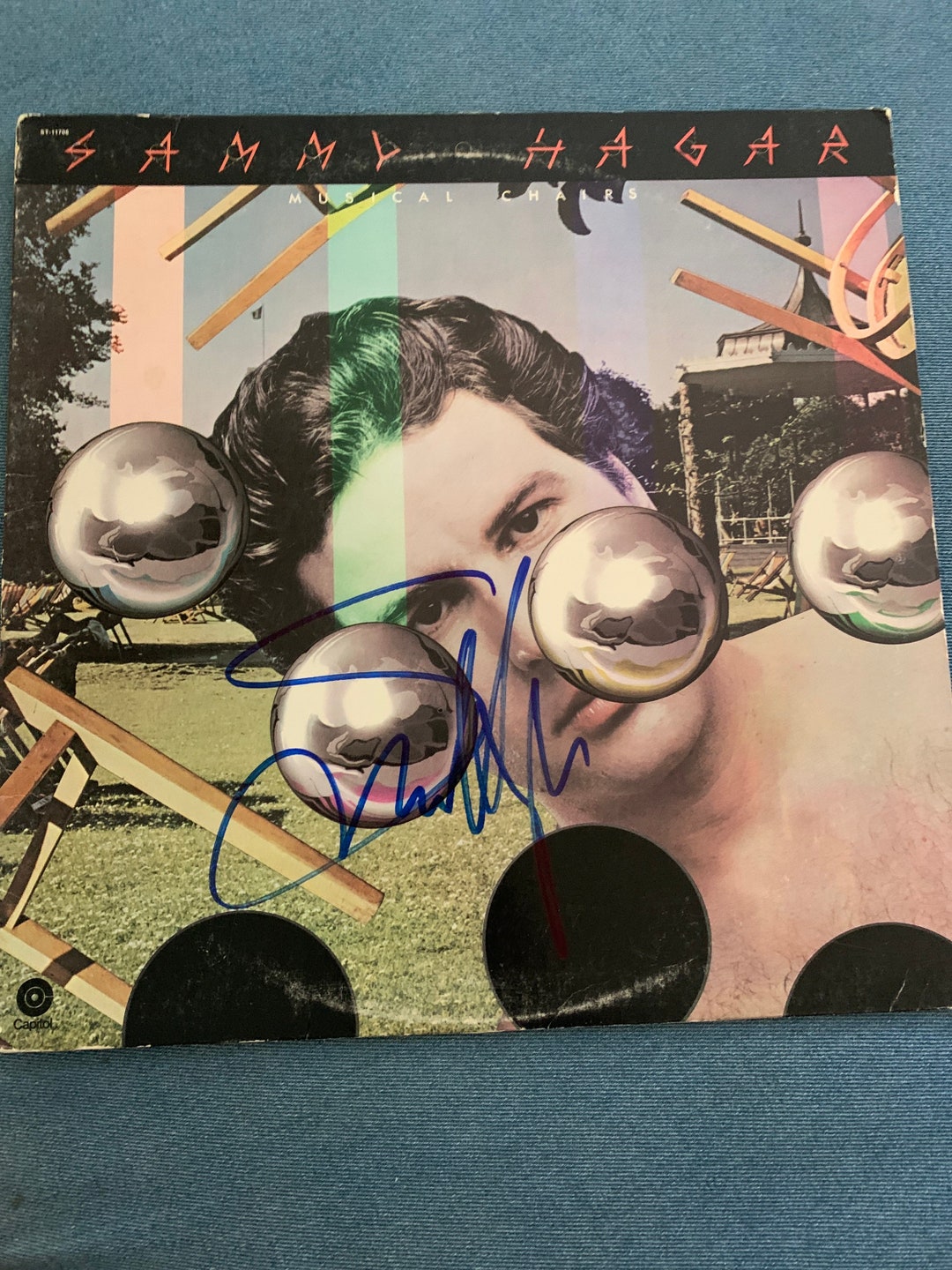 Sammy Hagar Signed Autographed Vinyl Album LP Record Cover Only COA - Etsy