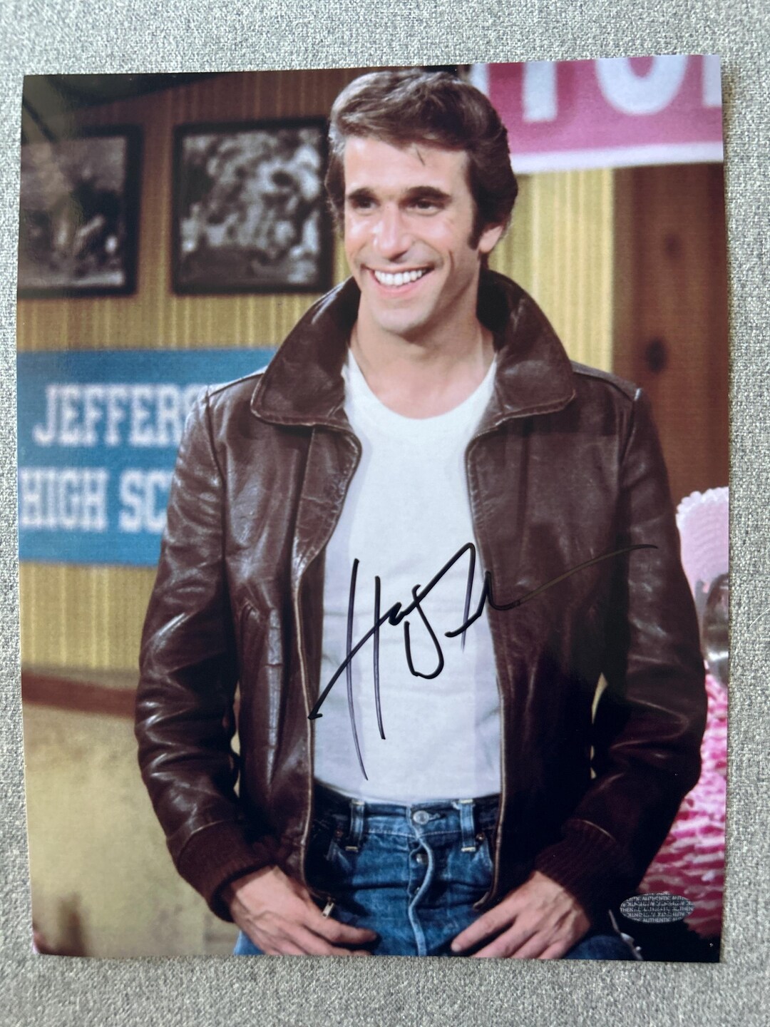 Happy Days Henry Winkler "the Fonz" Signed Autographed 8x10 Photo ...