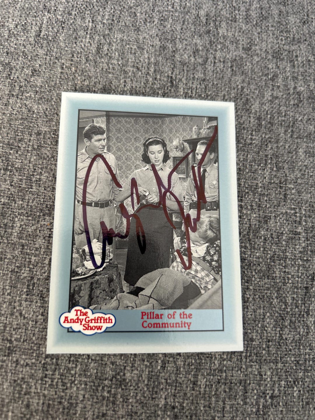 Andy Griffith and Ron Howard Signed Autographed Trading Card W/coa - Etsy