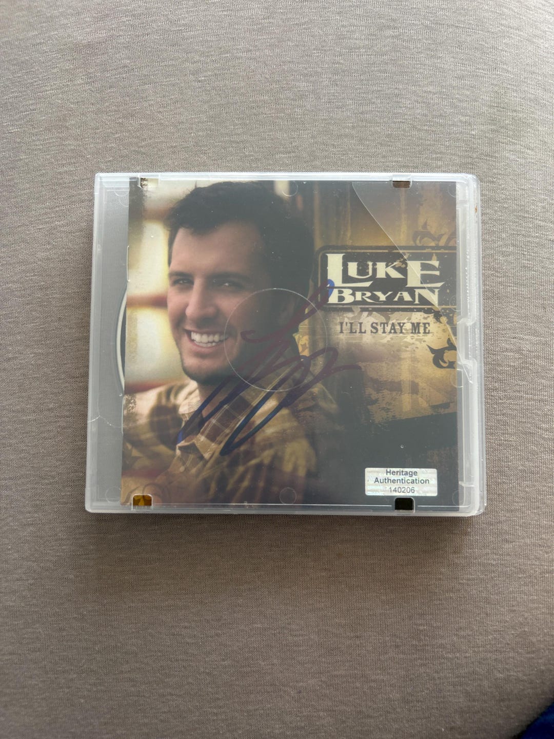 Luke Bryan Signed Autograph "i'll Stay Me" Music CD W/ COA - Etsy