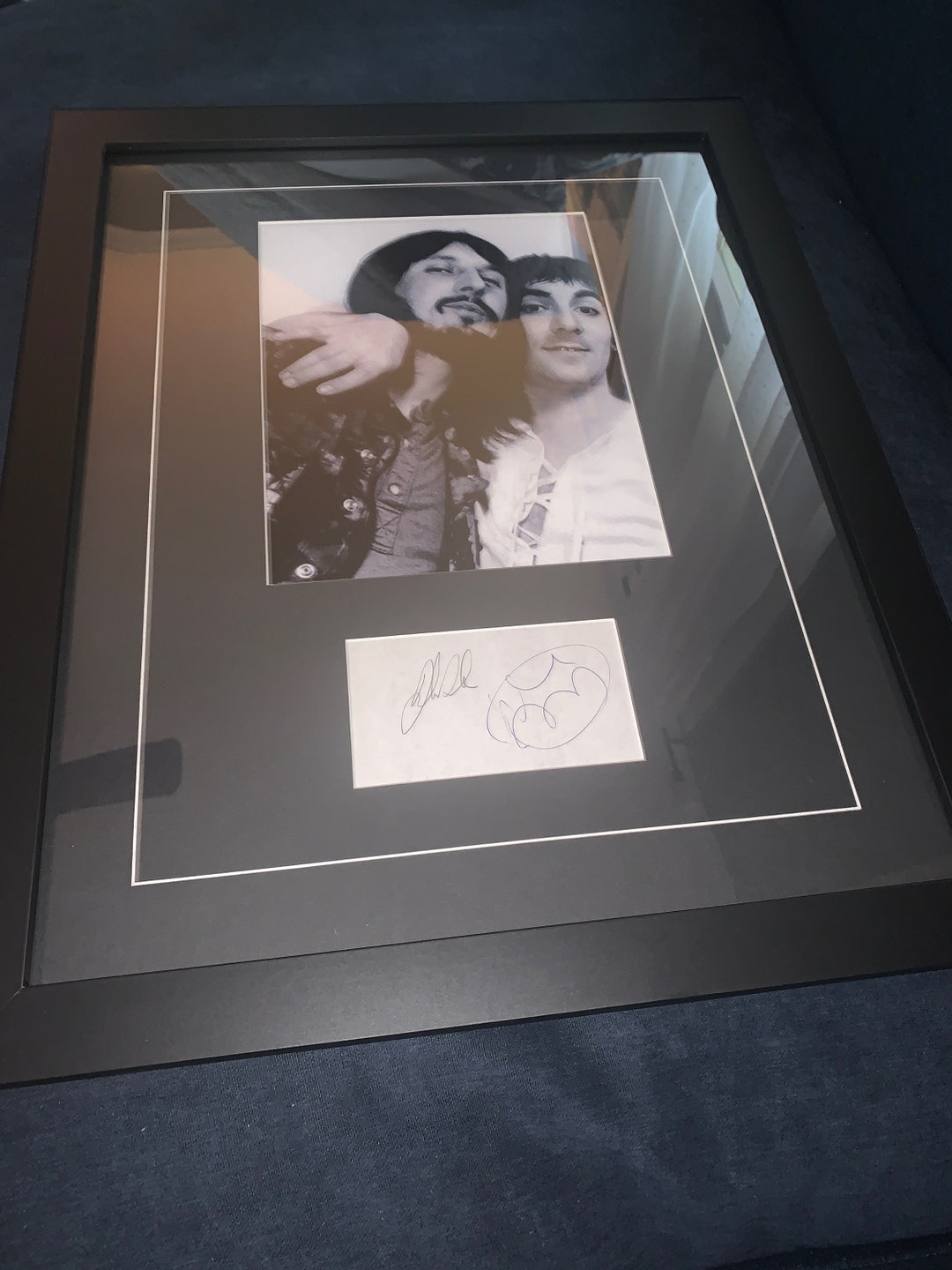 Led Zeppelin’s John Bonham and the Who's Keith Moon Rare Duo Signed ...