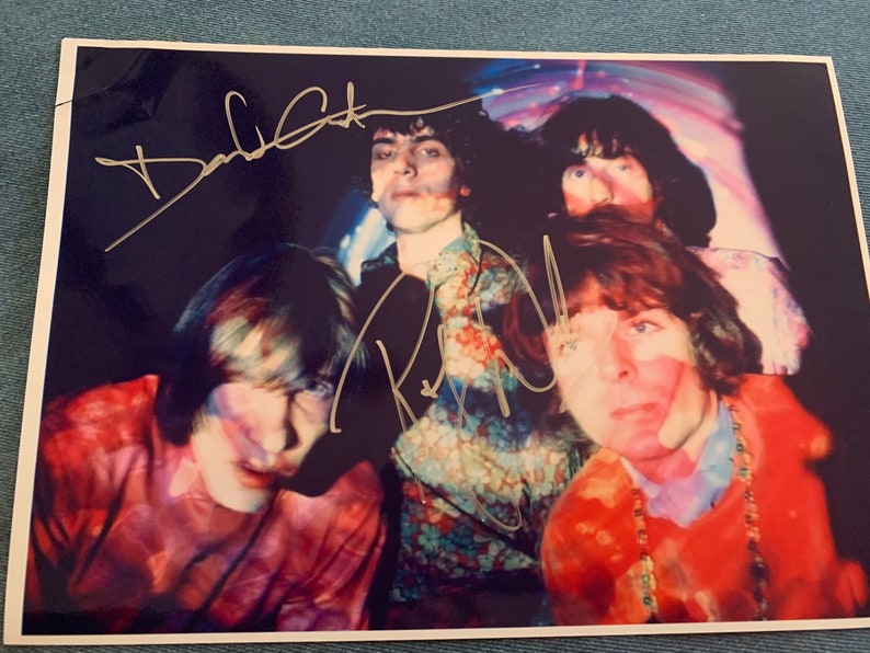 Roger Waters & David Gilmour Pink Floyd Hand Signed Autographed 8x10 ...