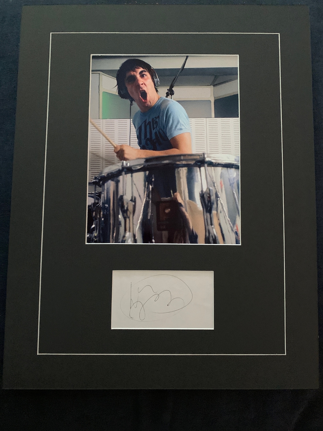 The Who's Keith Moon Signed Autographed 18x14 Photo Display COA - Etsy