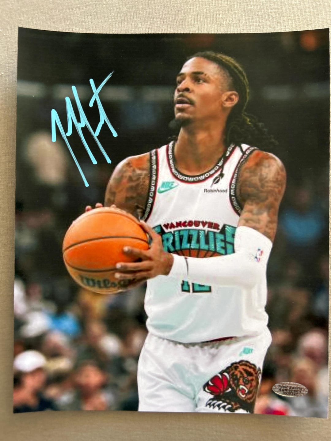 Ja Morant Signed Autographed Grizzlies 8x10 Basketball Photo COA - Etsy