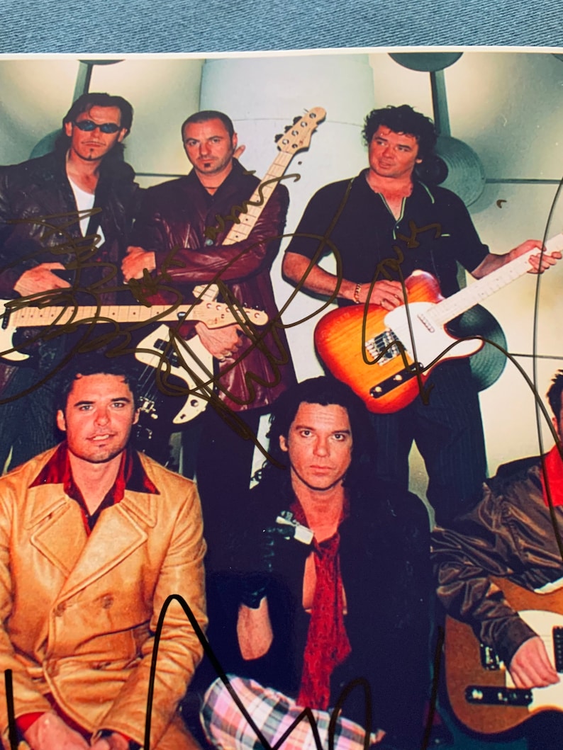 INXS Band Signed Autographed 8x10 Photo Picture RA COA Michael ...
