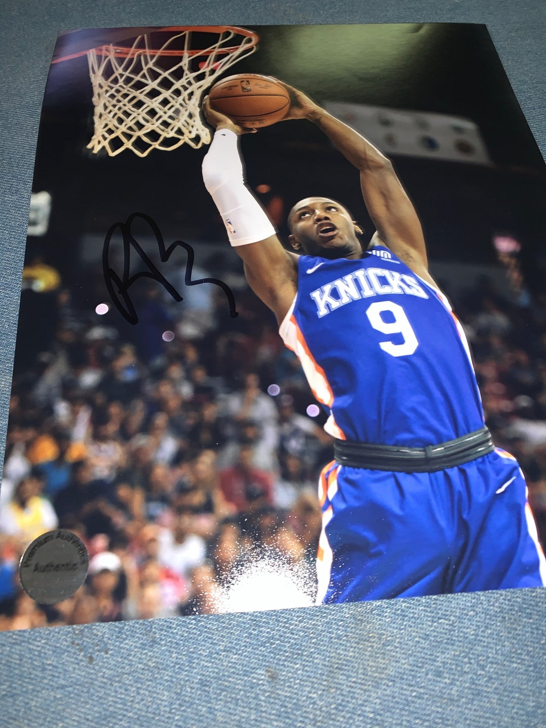 RJ Barrett New York Knicks Signed Autographed 8x10 Basketball Photo W ...