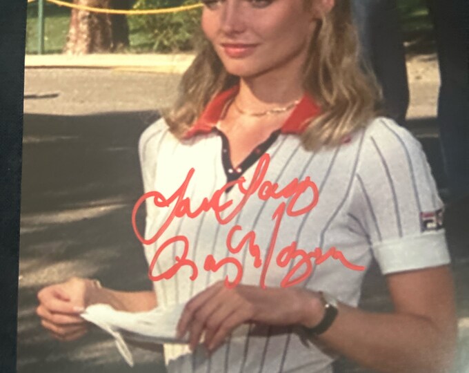 The Late Cindy Morgan Lacey Signed Autographed Caddyshack Movie 8x10