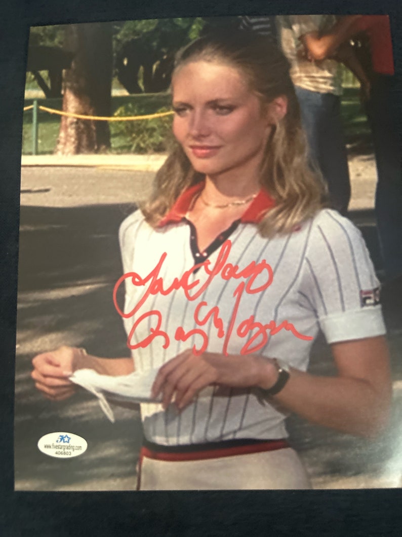 The Late Cindy Morgan Lacey Signed Autographed Caddyshack Movie 8x10